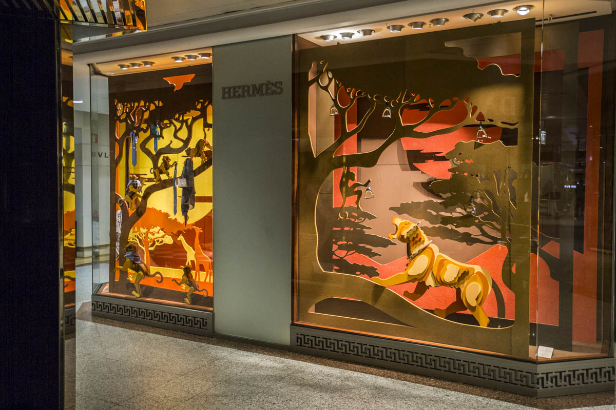 Hermès Savanna, escaparates otoño 2016Luxury Retail
