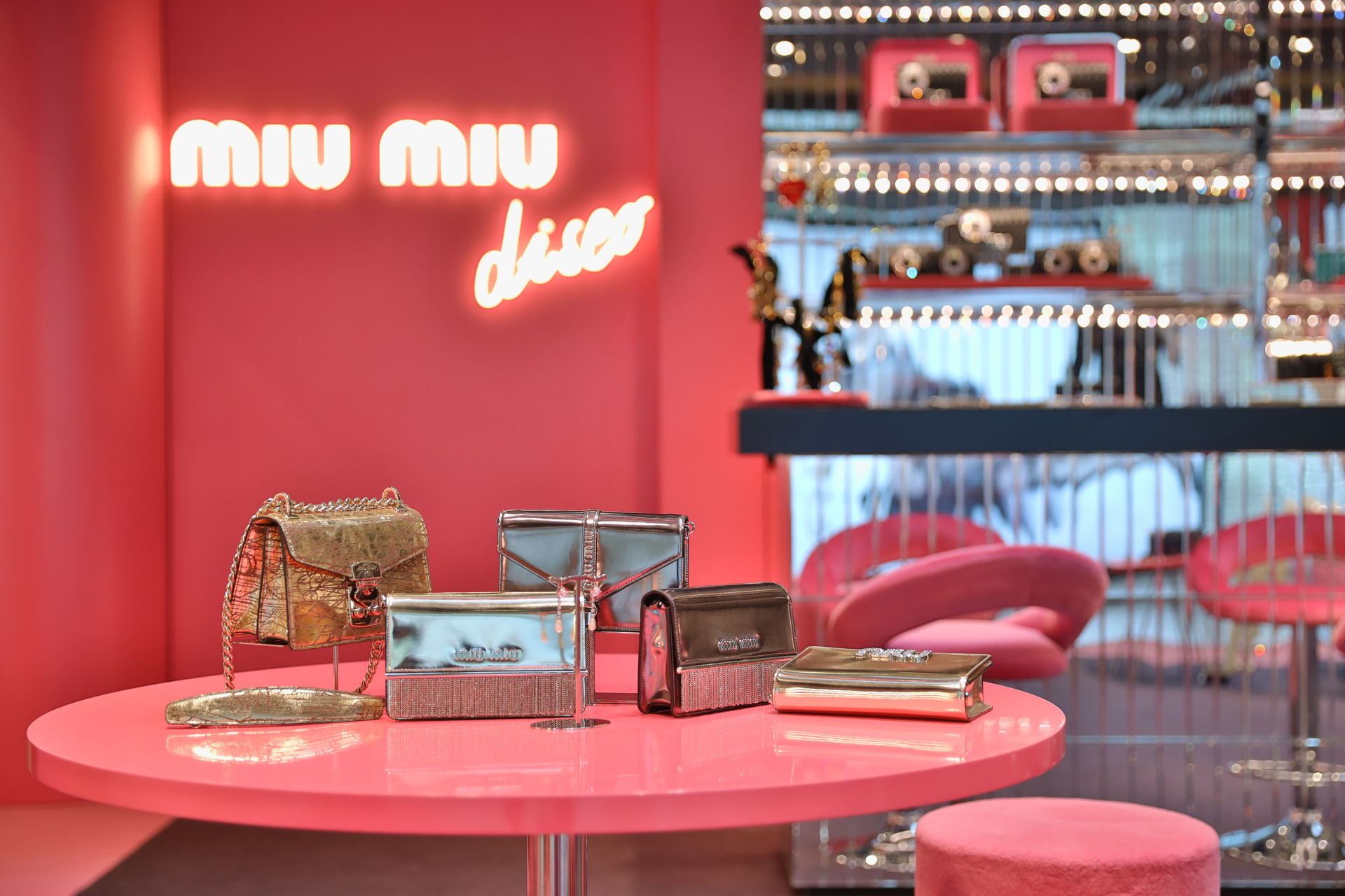 Miu Miu Disco pop-up store, Hong KongLuxury Retail