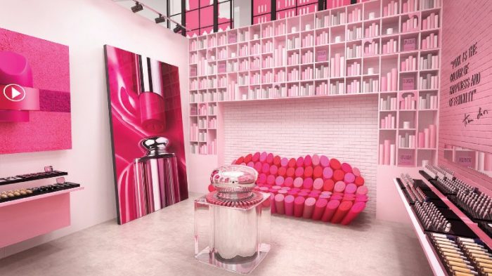 Dior Pink CityLuxury Retail