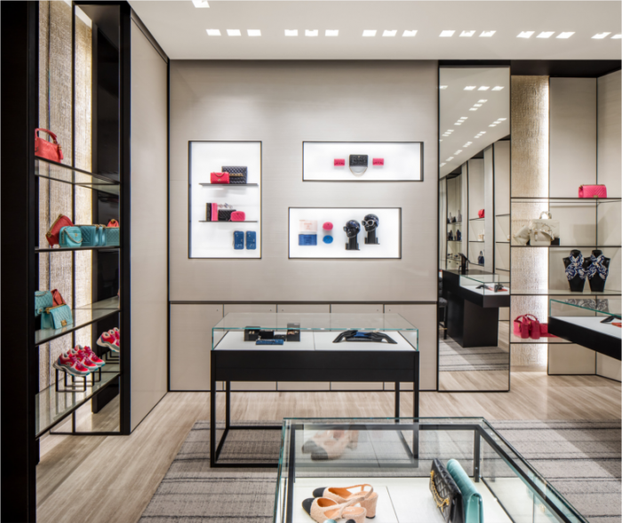 Chanel store, CalgaryLuxury Retail